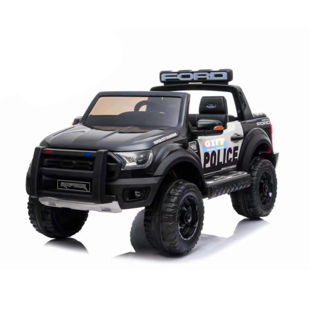 Ford Ranger Police Electric kids Car with remote Toy - Gift Factory Outlet
