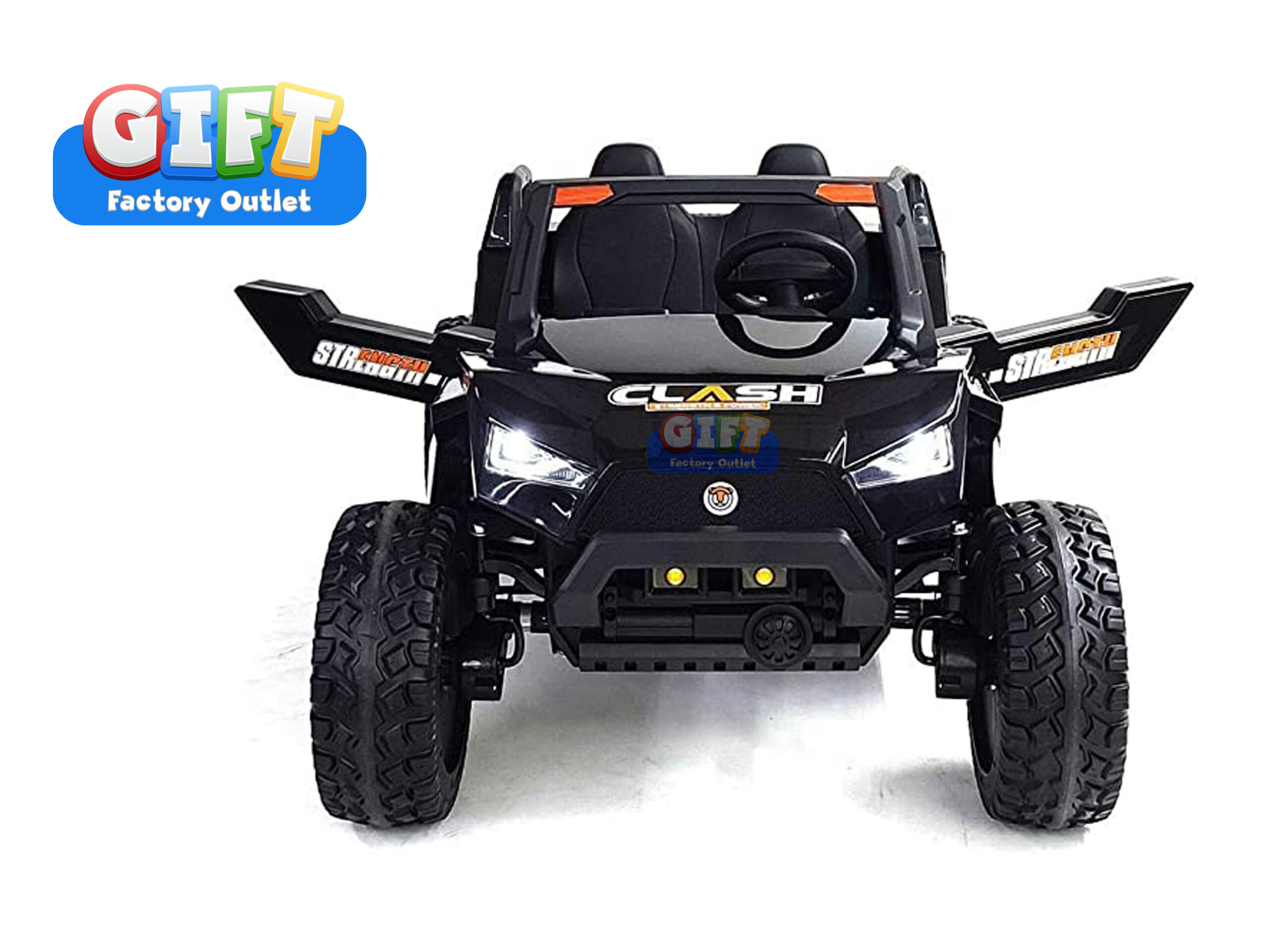 Strength Power Ride ON Two-Seater Buggy OFF-ROAD 24 VOLTS Four Wheel ...