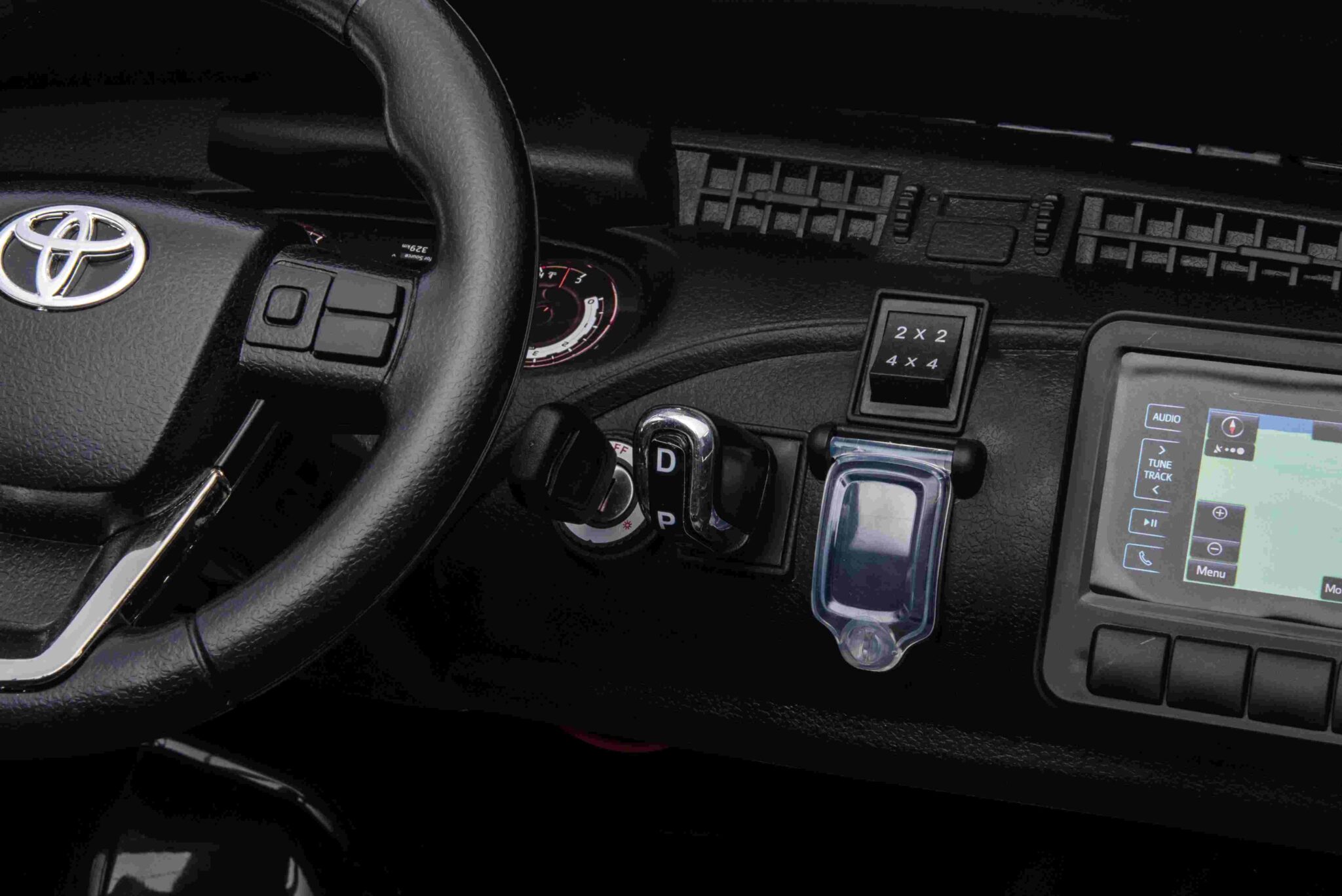 Toyota Hilux Official Licensed Product two seater 24 Volts with remote ...