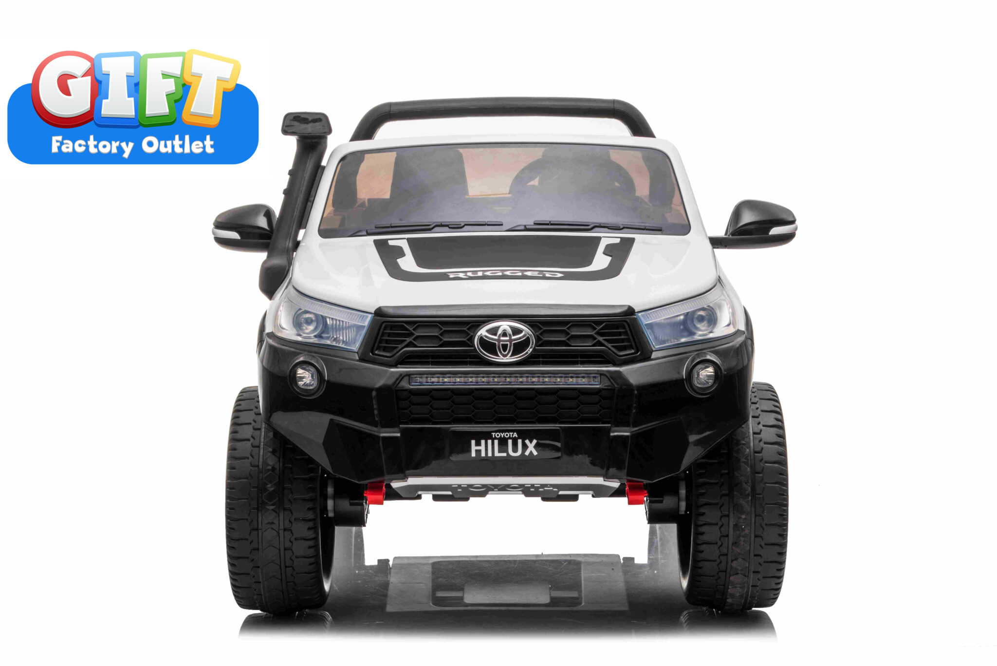 Toyota Hilux Official Licensed Product two seater 24 Volts with remote ...
