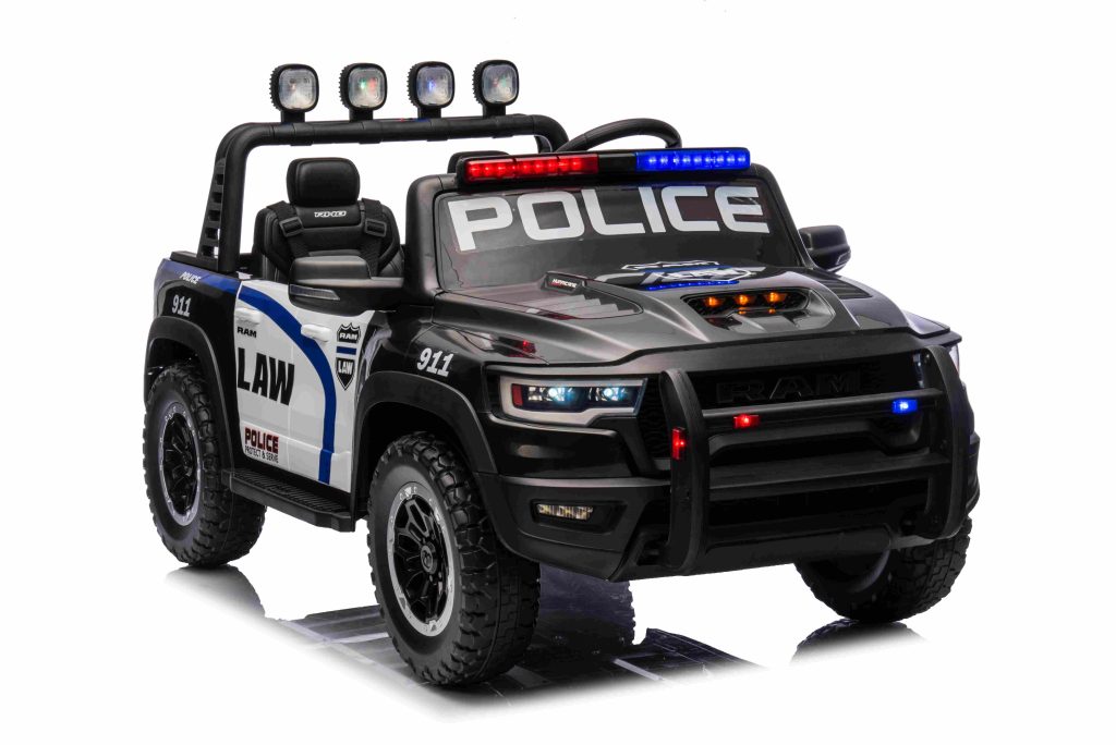 RAM 24V Police Edition – 2-Seater Electric Ride-On Car for Kids - Gift ...
