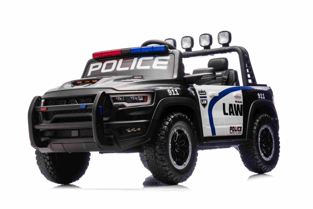 RAM 24V Police Edition – 2-Seater Electric Ride-On Car for Kids - Gift ...