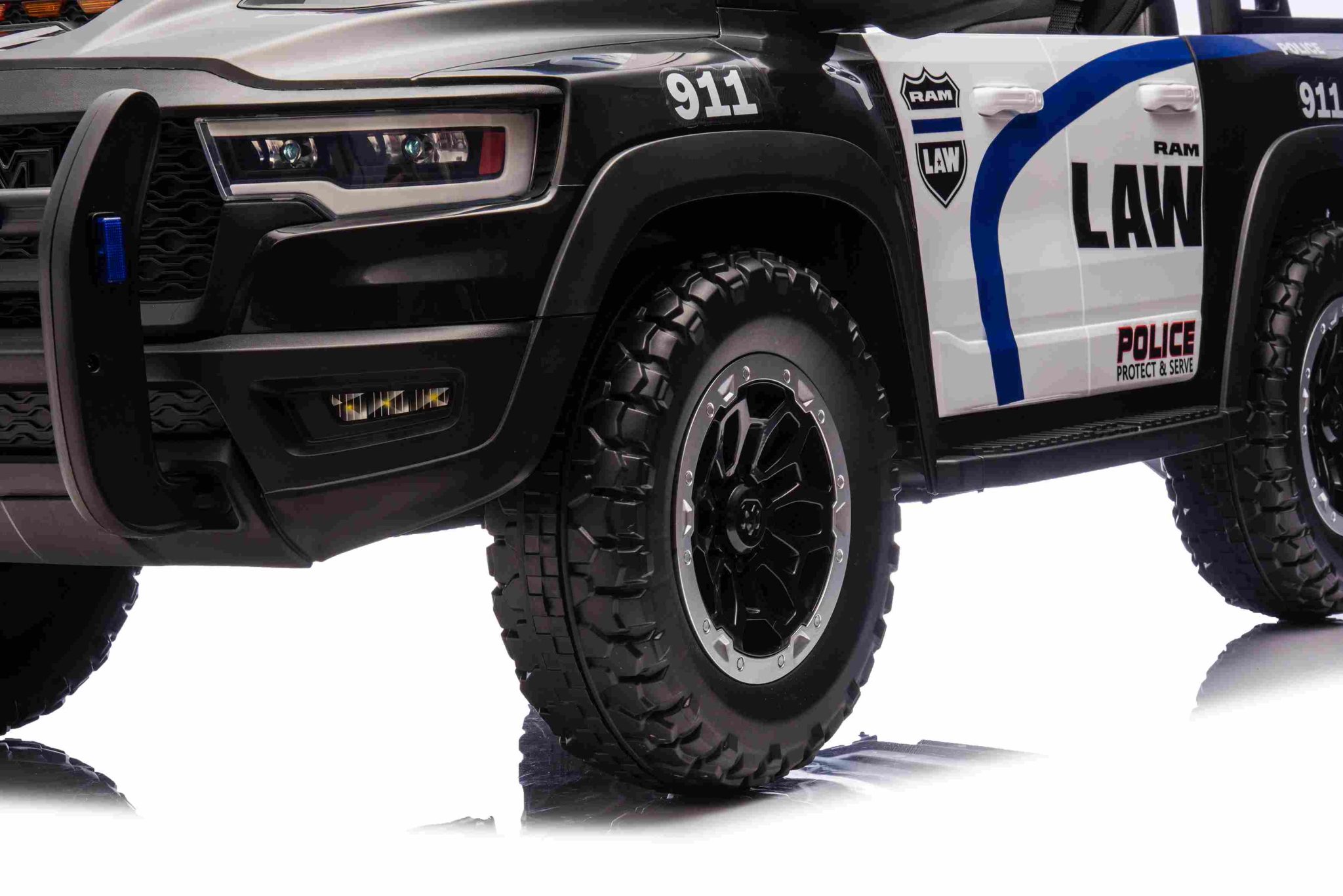 RAM 24V Police Edition – 2-Seater Electric Ride-On Car for Kids - Gift ...